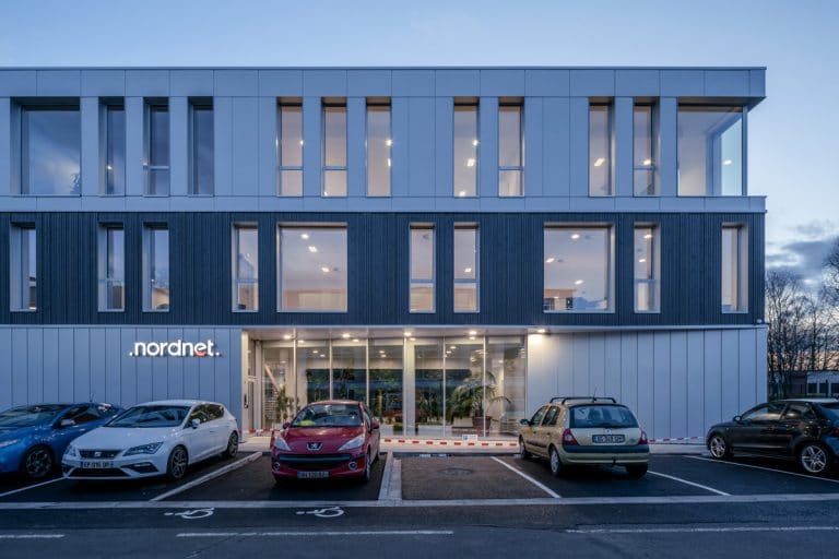 Siège Social Nordnet en R+2 - Villeneuve d'Ascq - GBL Architectes